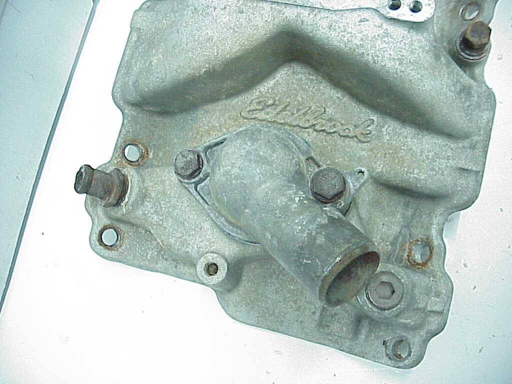 Edelbrock #2101 Performer RPM Small Block Chevy Manifold NASCAR NHRA ...