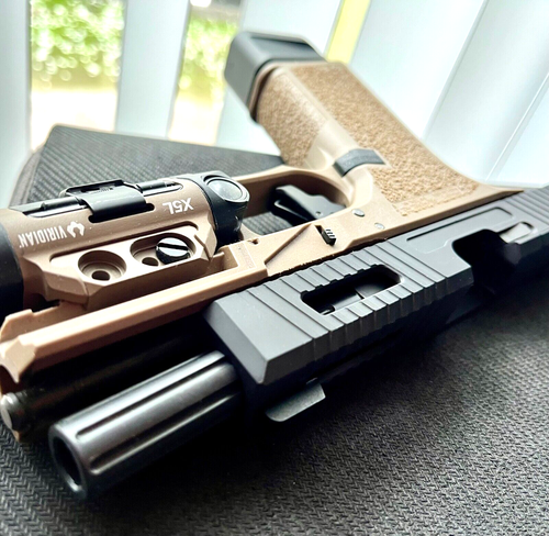 Complete Glock 17 Gen 3 Slide w/ Fluted Barrel Leupold DPP Optics Cut ...