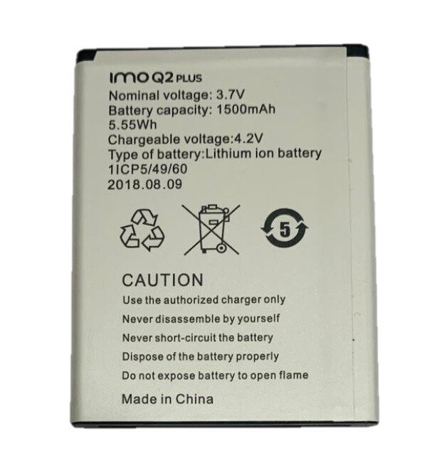 Genuine IMO Q2 Plus Battery for IMO Q2 plus ONLY 3.7V 1500mAh | eBay UK