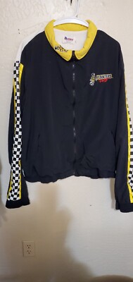 Planters Mr. Peanut ~ Vintage~90s Racing Jacket~ Size XL USA~Excellent ...