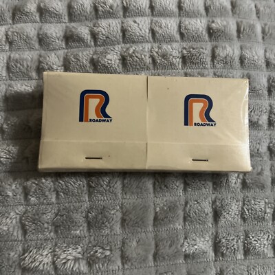Vintage Roadway Freight Trucking (4) Advertising Matchbooks Match Packs ...