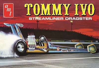 AMT 1/25 Tommy Ivo Streamliner Dragster Plastic Model Kit | eBay