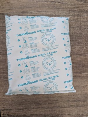 Thermogard biogel Ice pack, Food grade, reusable, back pain, keep food ...