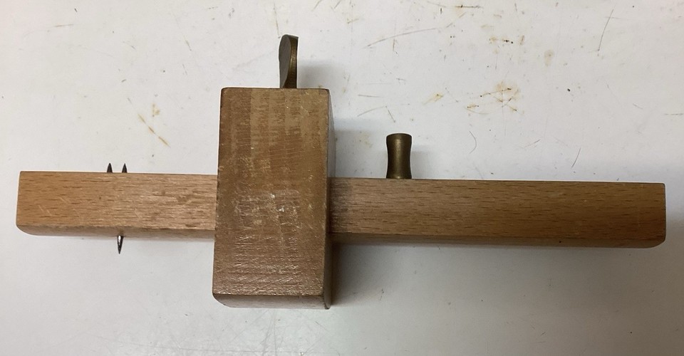 Vtg Carpenters Marking Scribe/Mortice Primitive Wood Working Tool | eBay