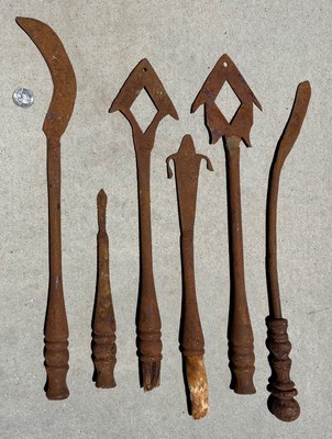 Antique Hand Made Native American Navajo Knifes Ceremonial Iron Blade ...