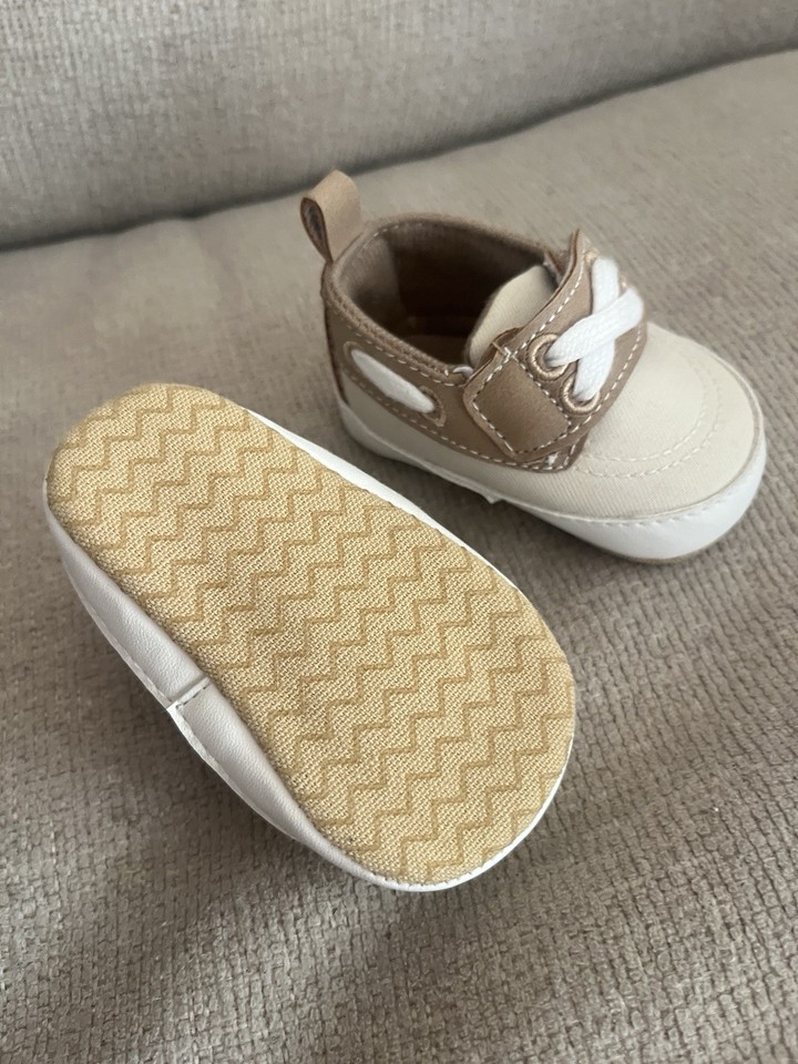 Cat & Jack Baby Shoes 0-3 Months Brown And Beige Confortable | eBay UK