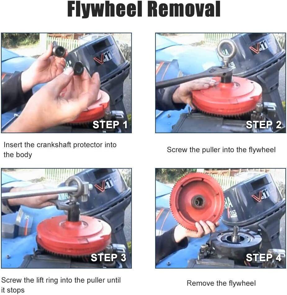 Lift Ring 91-90455-1 Lifting Eye Flywheel Puller 91-849154T1 For ...