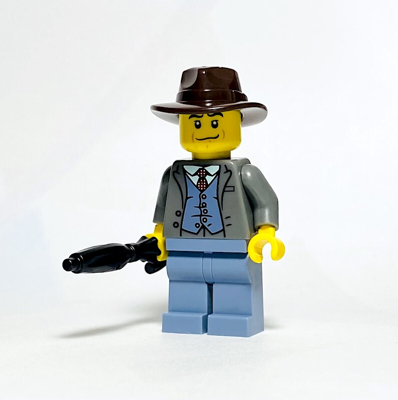 NEW LEGO Captain Arthur Hastings minifigure - Poirot - Made Of Genuine ...