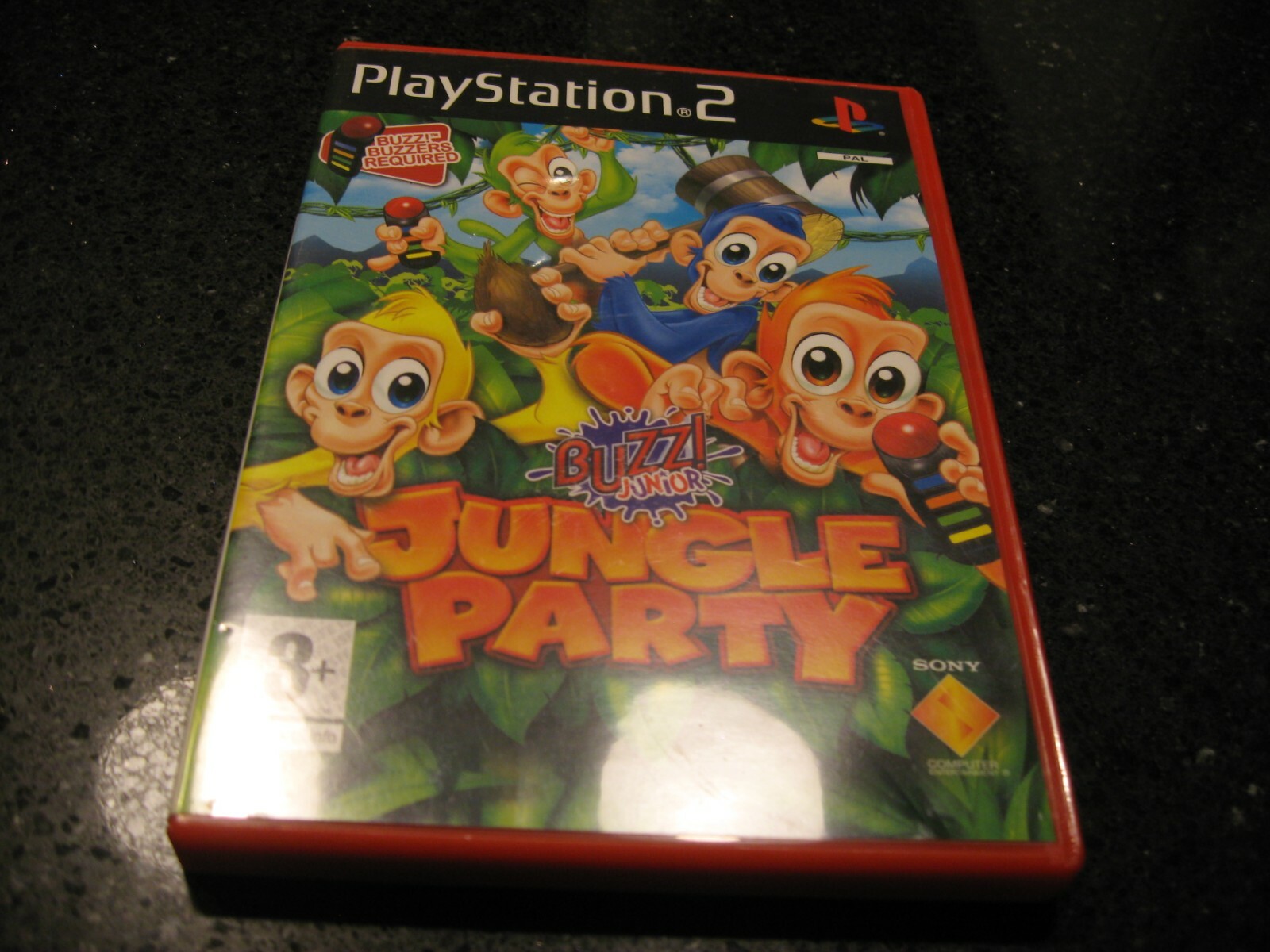 PS2 - BUZZ Buzzers Game Series: Sports Mega Hollywood Pop Robojam ...