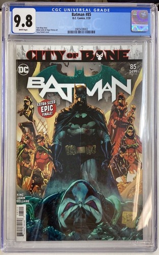 Batman #85 - CGC 9.8 - DC Comics - 2020 - Tom King story! City of Bane ...