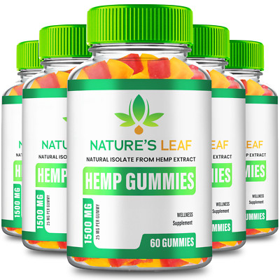 (5 Pack) Nature's Leaf Gummies, NaturesLeaf Overall Health Gummies (300 ...