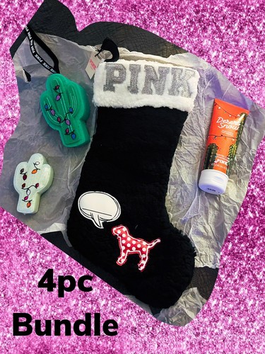 💖 VICTORIA’S SECRET - PINK - Christmas Stocking Bundle 4Pcs 💖 | eBay