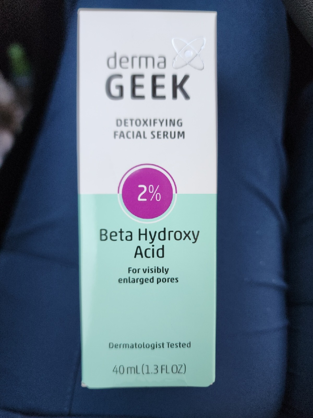 Derma Geek Detoxifying Facial Serum - 2% Beta Hydroxy Acid - 1.3 Oz. | eBay