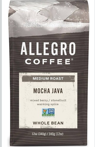 Allegro Coffee Mocha Java Whole Bean Coffee, 12 oz | eBay