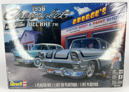 Revell 14504 1:25 1956 Chevrolet Del Ray Car Model Kit 85-4504 | eBay