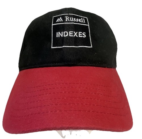 Vintage Russell Indexes Strapback Hat Ball Cap Stock Wall Street ...
