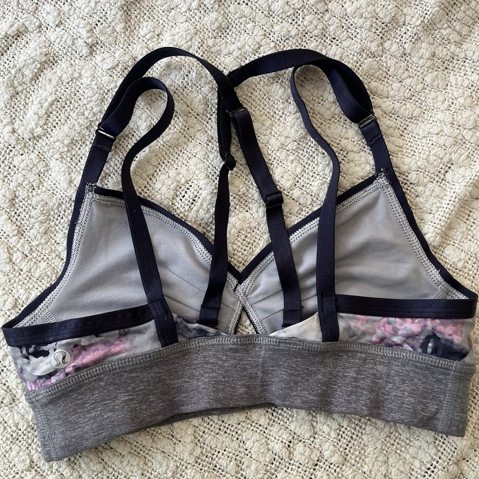 LULULEMON If You’re Lucky Luxtreme Convertible Sports Bra Moody Mirage ...