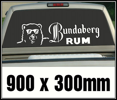 Bundy Bear, Windscreen, Ute, Sticker Decal, 900 x 300mm | eBay