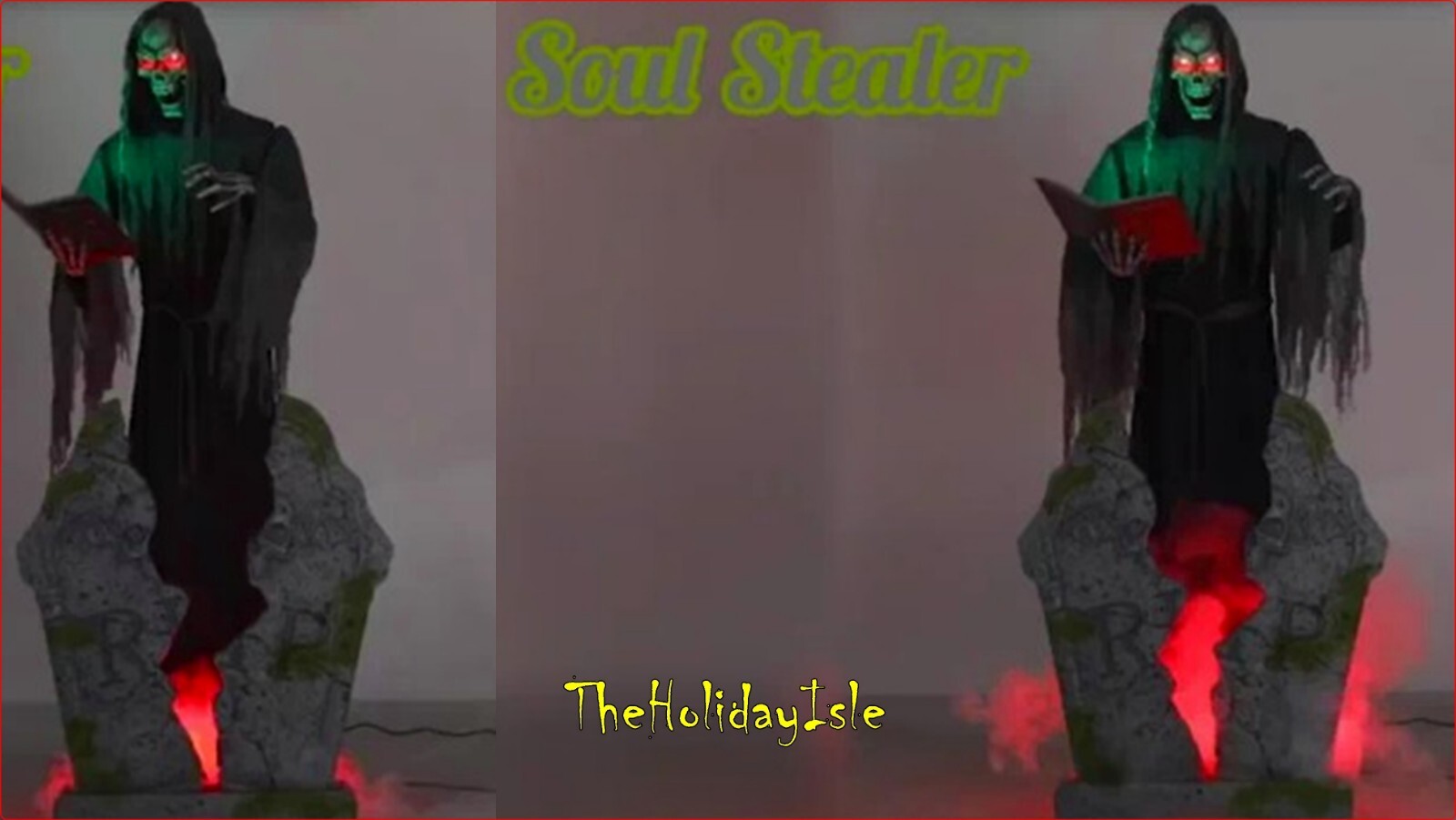 IN STOCK! NEW 2025 HALLOWEEN ANIMATRONIC SOUL STEALER PROP LED EYES ...