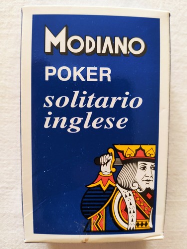 Cards For Game Sealed Modiano Poker Solitaire English Playing Cards ...