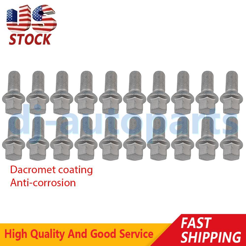 Set of 20Pcs Wheel Lug Bolts Nuts For Benz W204 W205 W211 W212 C207 ...