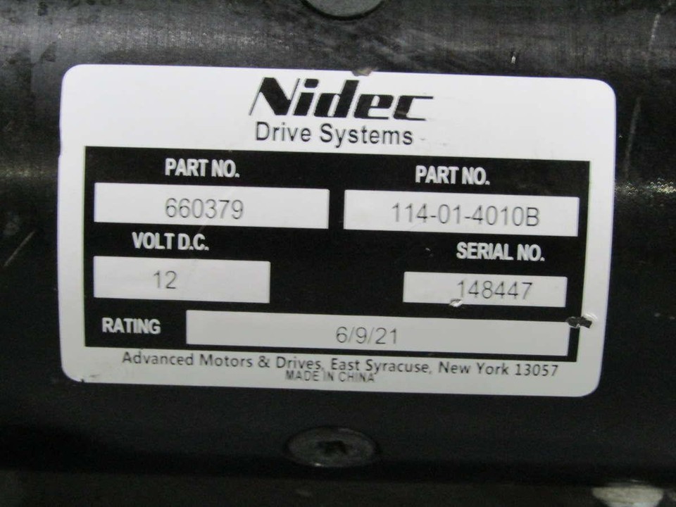 Nidec Gas Golf Cart 12V Starter Generator Motor 660379 | eBay