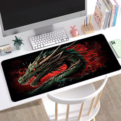 Chinese Dragon Gaming Mouse Pad, Chinese Dragon XXL Mouse Pad, Dragon ...