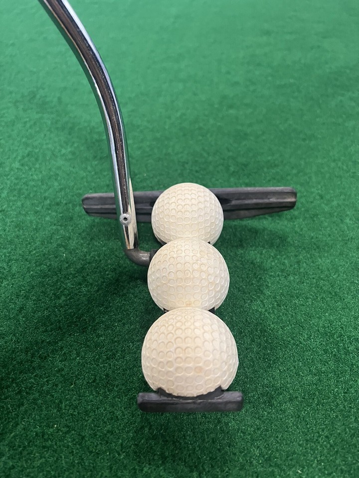 RARE VINTAGE DAVE PELZ 3 BALL PUTTER GOOD CONDITION GOLF CLUB | eBay