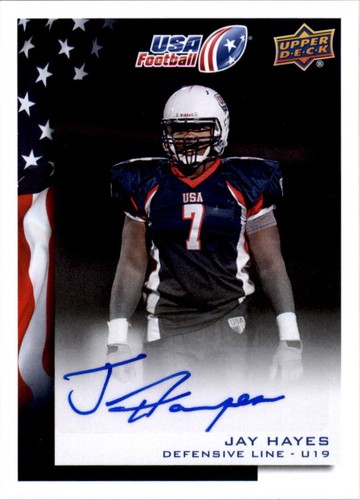 2014 Upper Deck USA Football Autographs #4 Jay Hayes - NM-MT | eBay