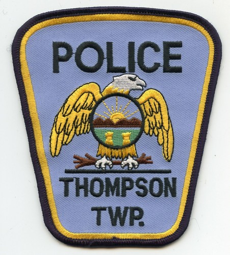 THOMPSON TOWNSHIP OHIO OH POLICE PATCH | eBay
