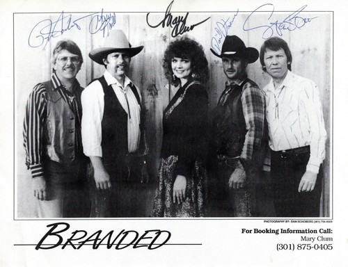 BRANDED BAND SIGNED AUTOGRAPH 8x10 SIGNED PRESS PHOTO- | eBay