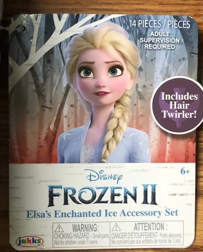 Frozen 2 Elsa's Hair Twirler Vanity Accessory Set - Twist and twirl ...