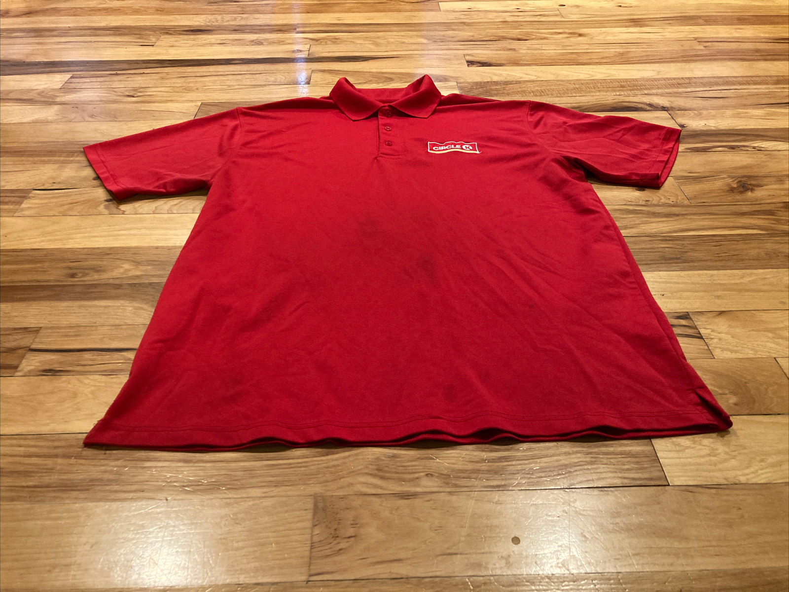 Circle K Store Employee Uniform Polo Work Red Shirt M… - Gem