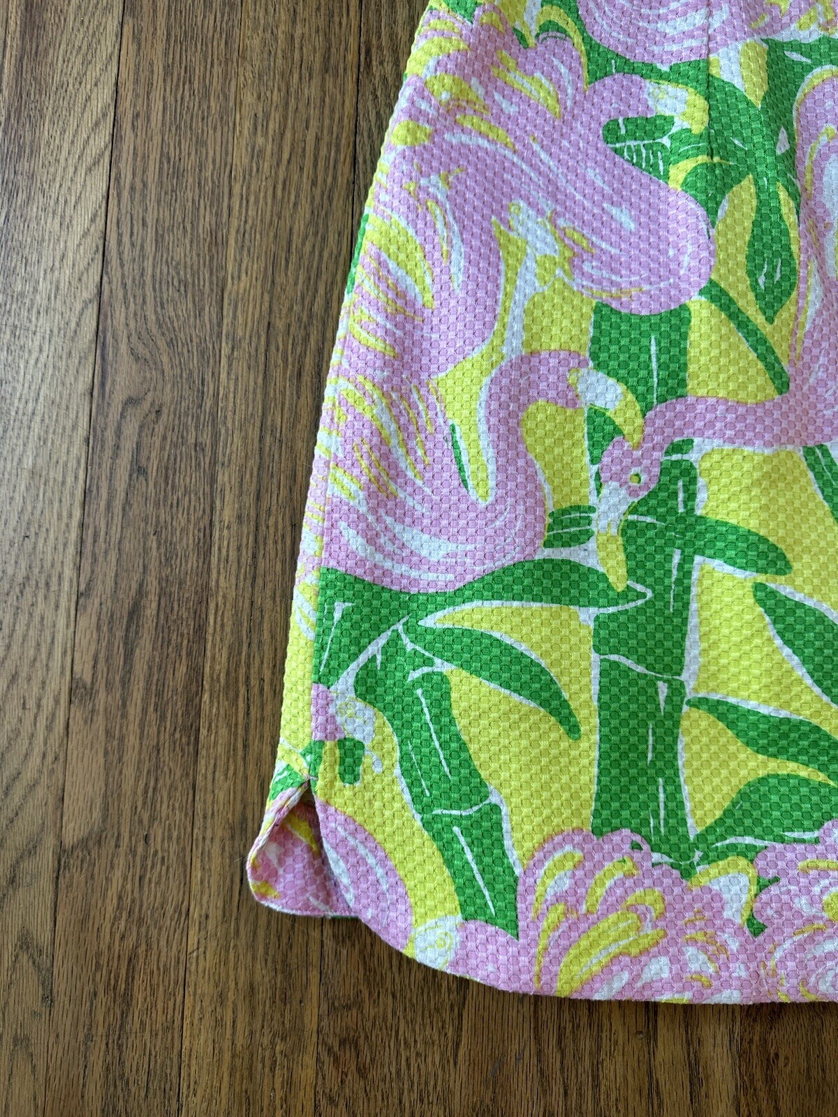 Lilly Pulitzer Target Flamingo Fan Dance Midi Dress S… - Gem