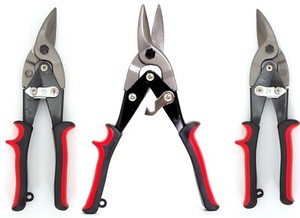 HANDBLECHSCHERE BLECHSCHERE METALLSCHERE 250 MM LINKS / RECHTS / GERADE ...