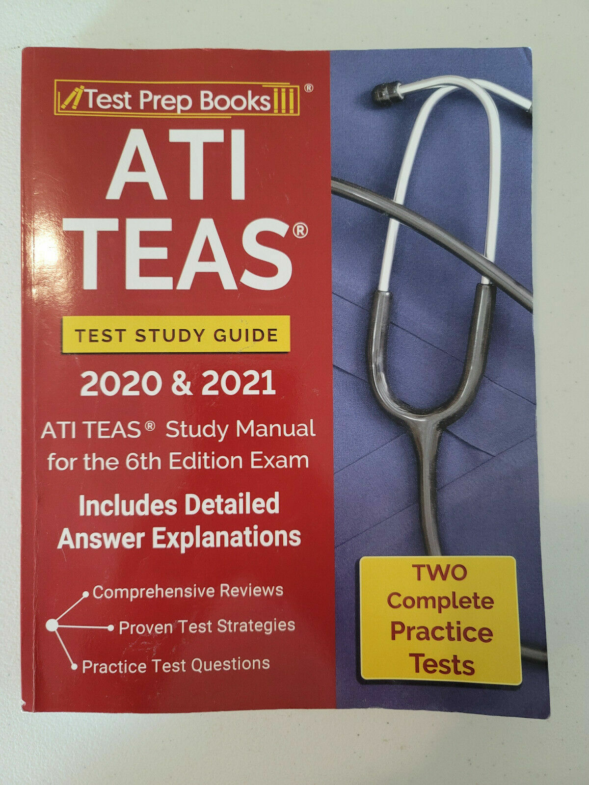 ATI TEAS Test Prep 2020 And 2021 : ATI TEAS Study Manual with 2 ...