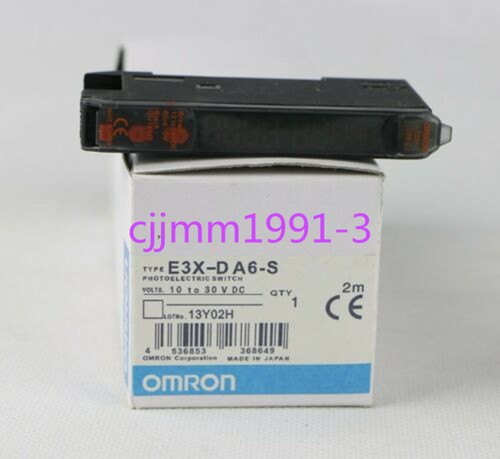 1PC New Omron PLC E3X-DA6-S Fiber optic amplifier | eBay