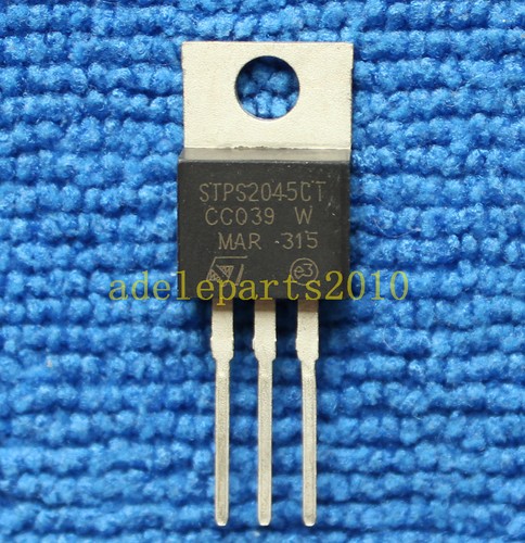 5pcs STPS2045CT STPS2045CTC POWER SCHOTTKY RECTIFIER ST TO-220 | eBay