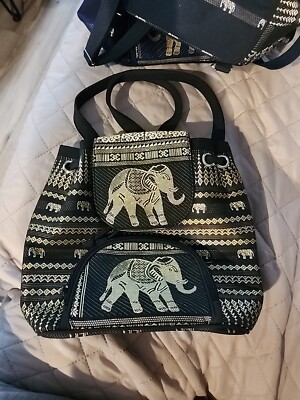 Black Middle Eastern Elephant Backpack | eBay