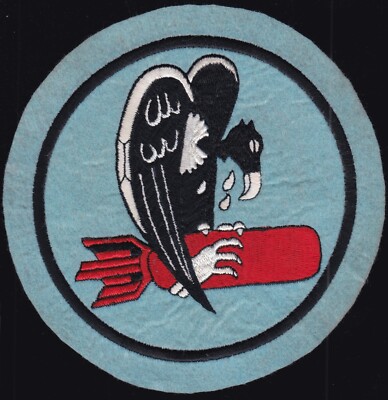 USAF USAAF 455th Bomb Group WW2 or Later Felt Patch S-22 | eBay