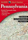 DELORME PENNSYLVANIA ATLAS & GAZETTEER (DELORME ATLAS & **BRAND NEW ...