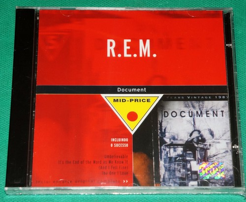 R.E.M. - Document BRAZIL MID-PRICE Series CD SEALED REM | eBay