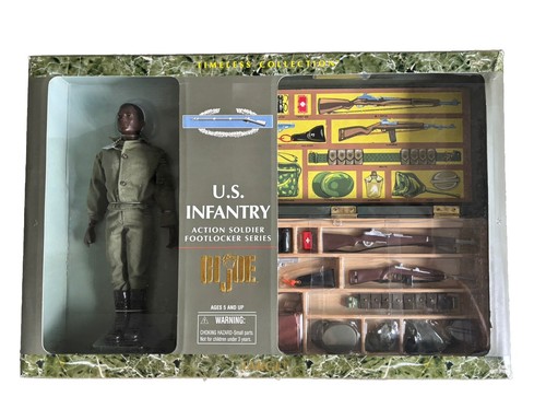 GI Joe 1998 - US Infantry Action Soldier Footlocker Series African ...