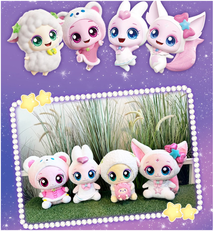 Catch Teenieping Season 5 Shooting Star Fox Ping Plush Doll 28cm ...