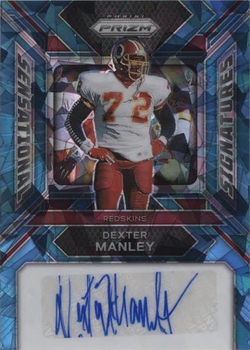 2023 Panini Prizm - Sensational Signatures Dexter Manley #SS-DM Blue ...
