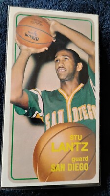 1970-71 Topps Basketball - #44 Stu Lantz (RC) - San Diego Clippers Vg ...