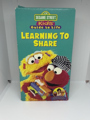 Sesame Street - Kids Guide to Life: Learning to Share VHS Tape 1996 ...