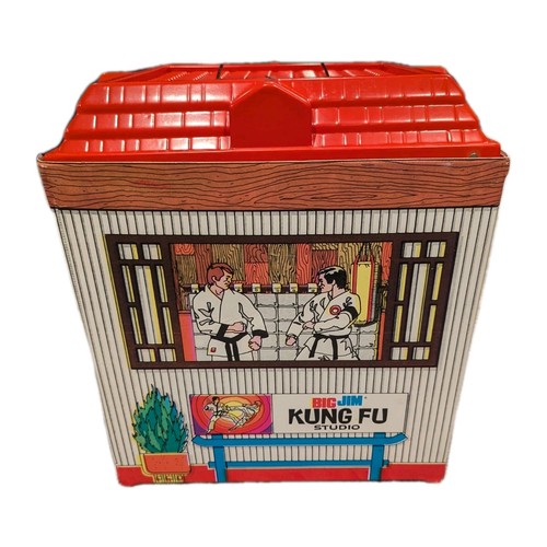 Vintage 1974 Mattel Big Jim Kung Fu Karate Dojo Studio w/ Big Jim ...