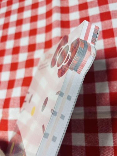 Hello Kitty 2011 Sunstar Retro Notepad Hologram Ribbon Red 100 Sheets ...