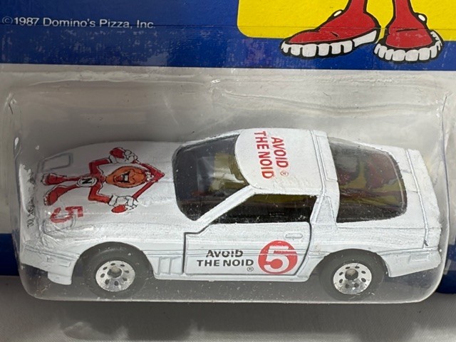 Hartoy NOID Patrol Chevy Corvette, Avoid the Noid, 1987 Domino's Pizza ...